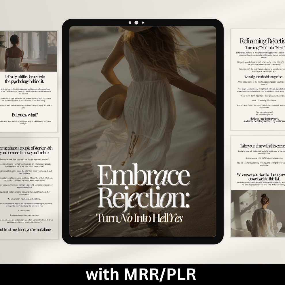 Embrace Rejection: Turn No Into Hell Yes with Master Resell Rights ...