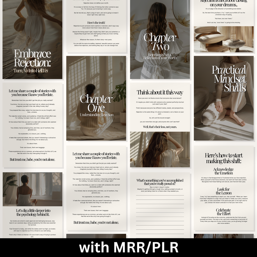 Embrace Rejection: Turn No Into Hell Yes with Master Resell Rights ...