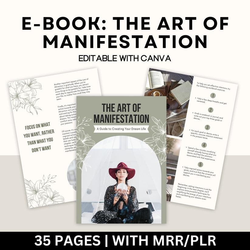 Art of Manifestation eBook with Master Resell Rights – digitalfaves
